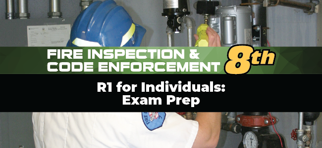 Exam Prep - Fire Inspection and Code Enforcement, 8th Edition | R1